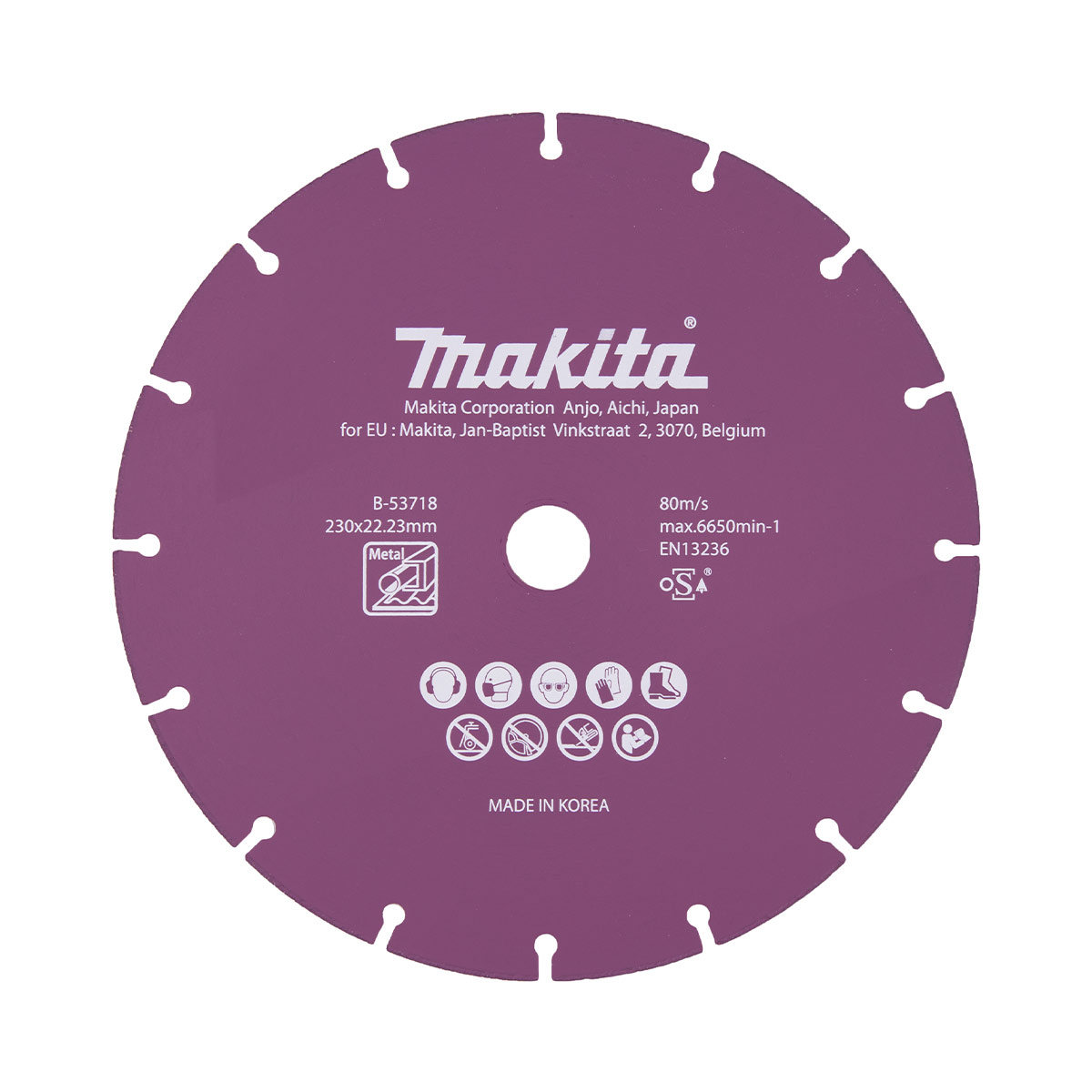 Makita B-53718 Diamant-Trennscheibe – MDM Tools