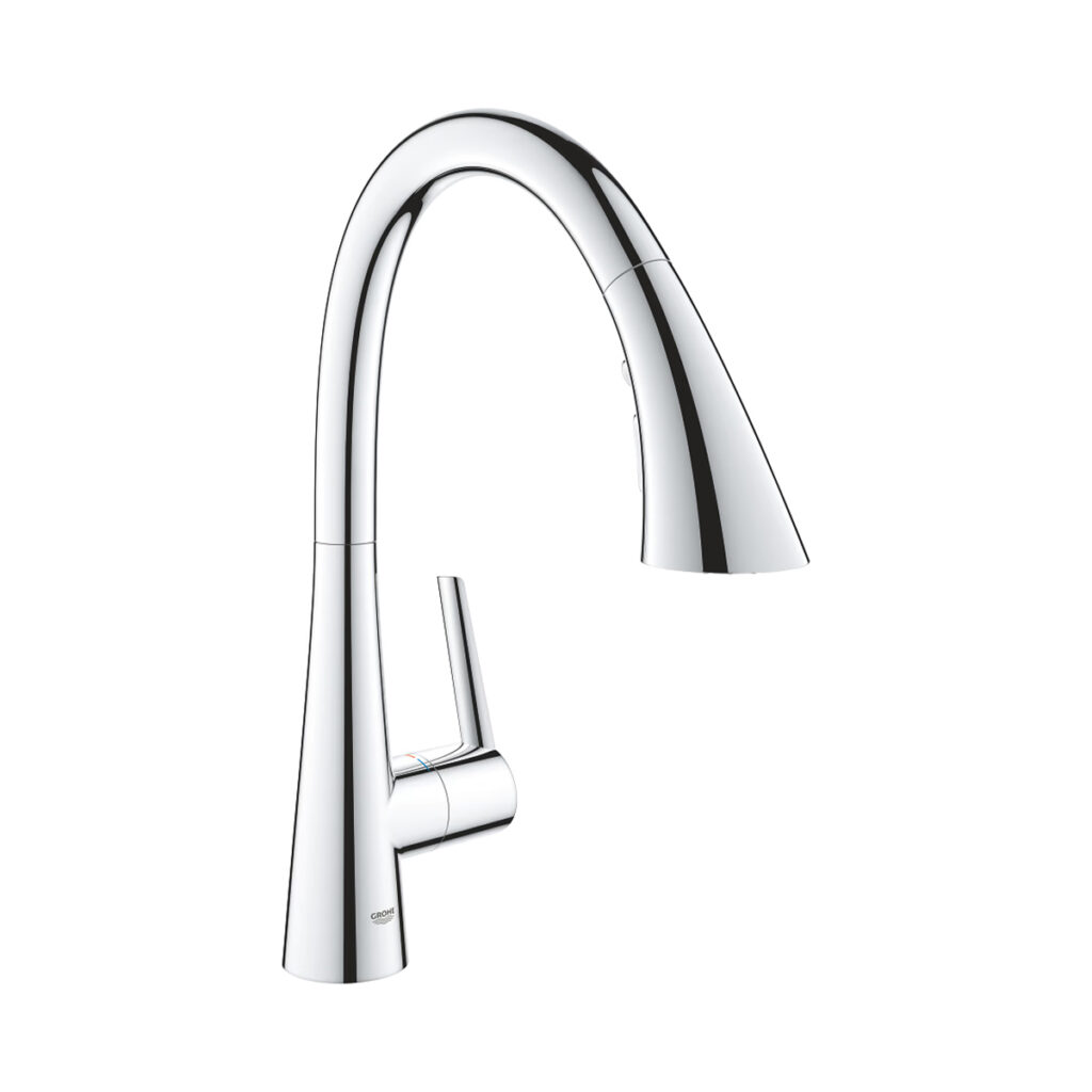 GROHE 32294002 Zedra Einhand-Spültischbatterie 1/2" High, Chrom | MDM ...